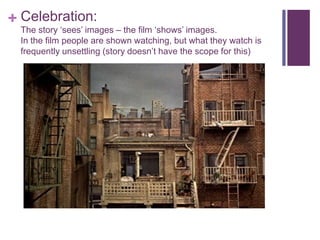 Rear Window | PPTX | Screenwriting | Content Production