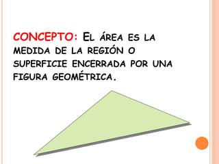 Areas de algunas figuras planas | PPTX