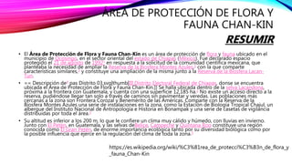 áReas de protección de recursos naturales | PPTX