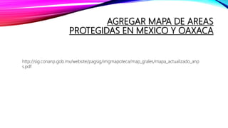 áReas de protección de recursos naturales | PPTX