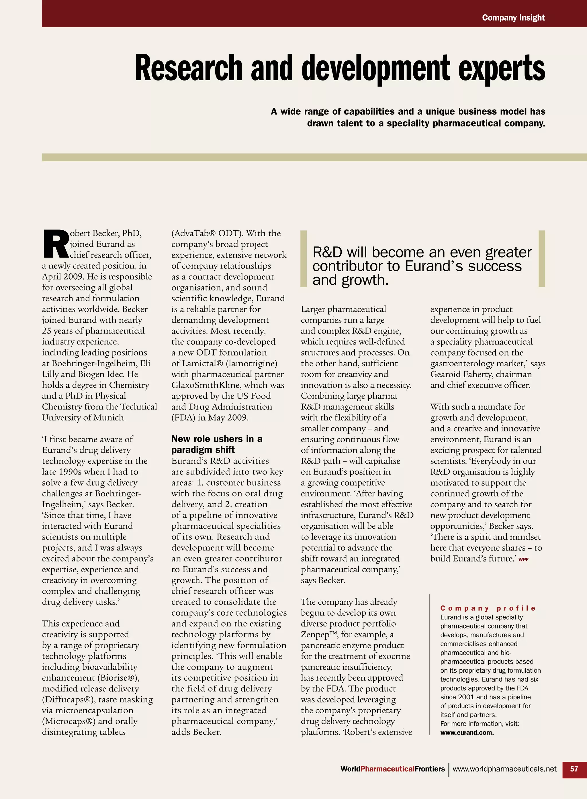 Reasearch & Development | PDF