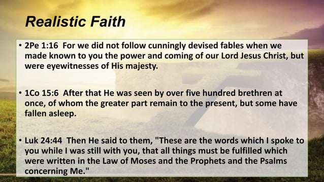 Reasonable faith | PPTX