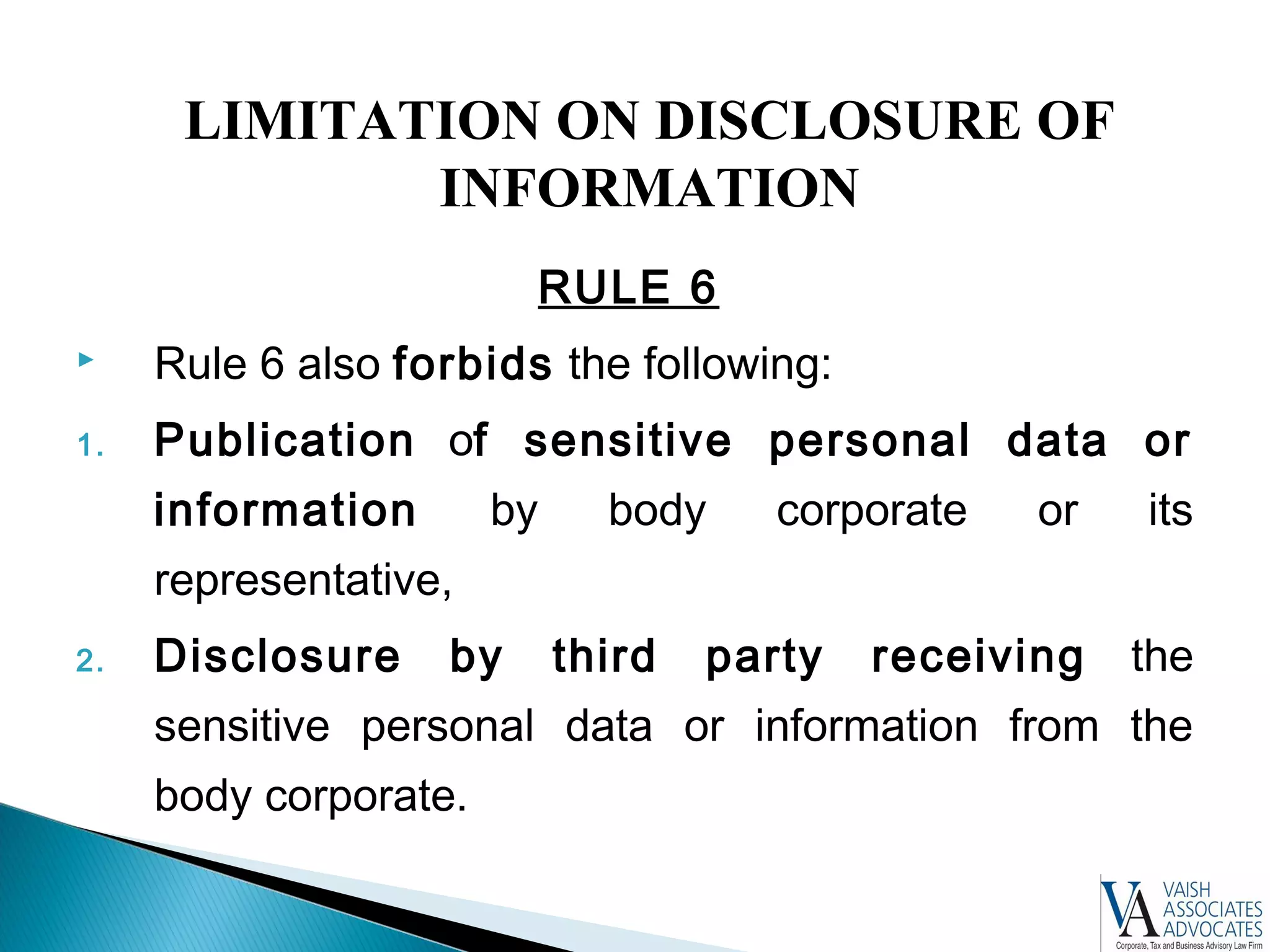 Reasonable security practices and procedures and sensitive personal ...