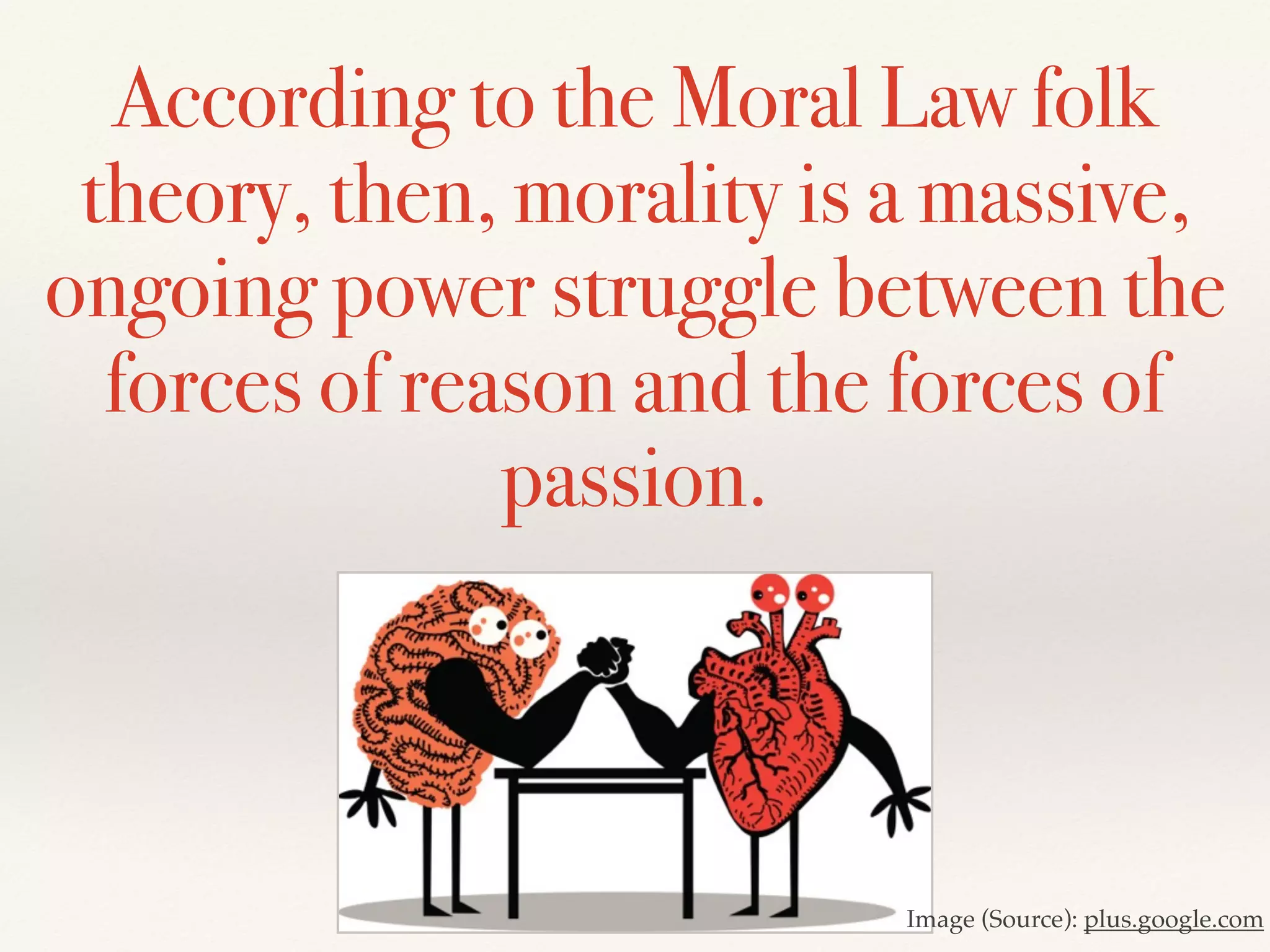 The Moral Law Folk Theory Explained | PDF