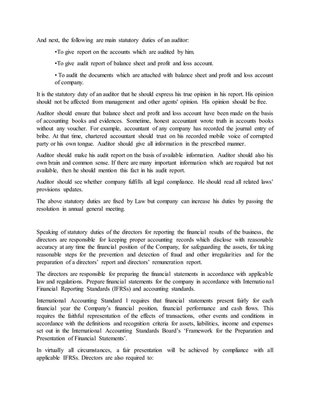 Reason for the audit letter | DOCX | Business Accounting & Finance ...