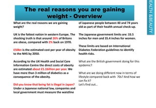 What makes you gain weight | PPT