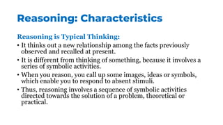 Reasoning | PDF