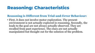 Reasoning | PDF