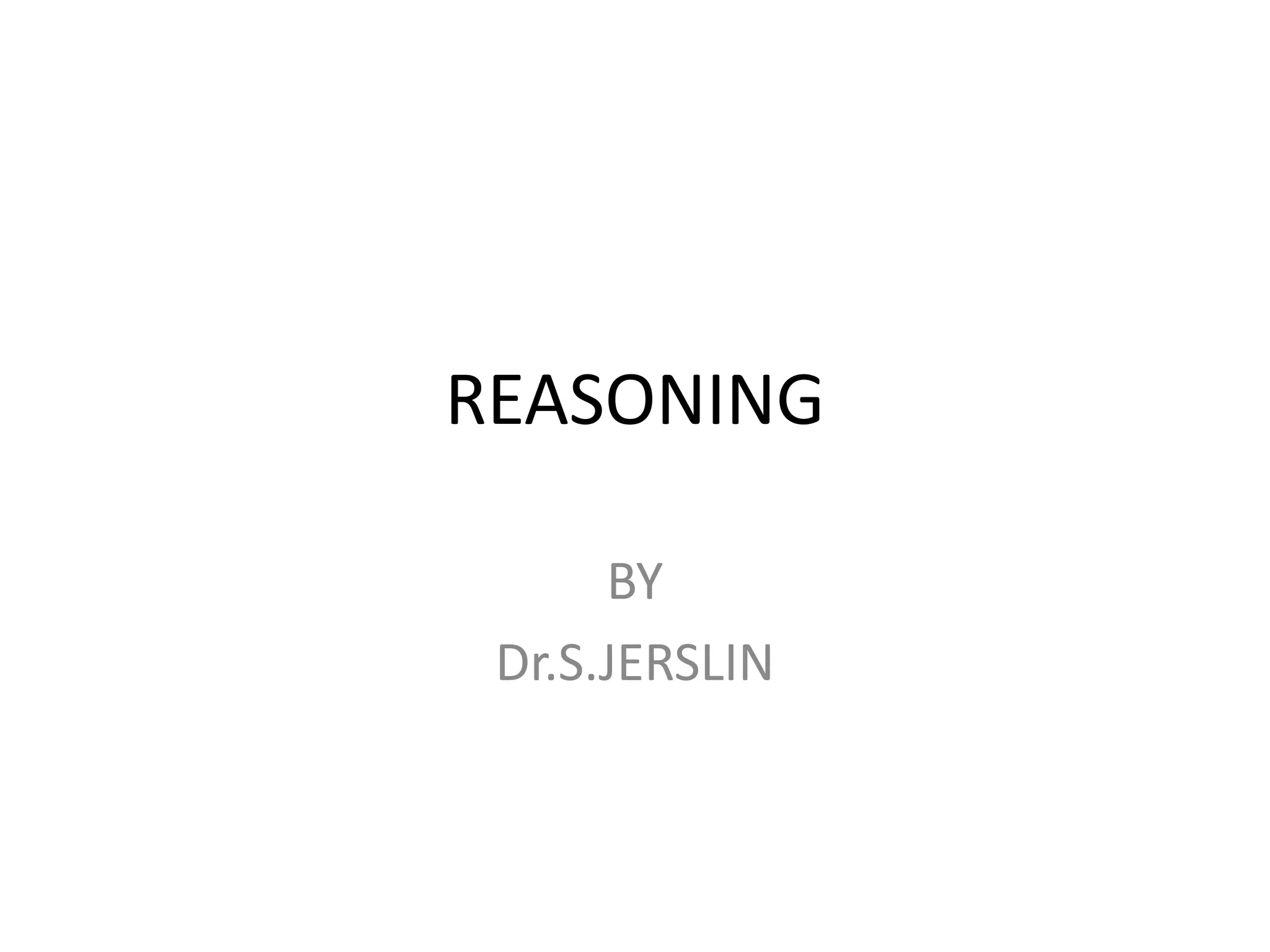 Reasoning.pptx