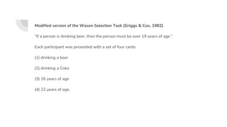 Reasoning - Cognitive Psychology.pptx