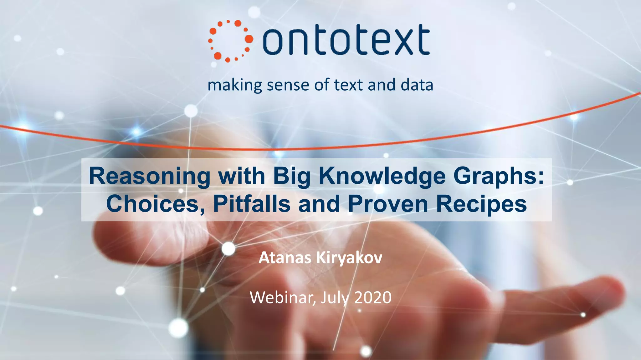 Reasoning with Big Knowledge Graphs: Choices, Pitfalls and Proven Recipes | PDF