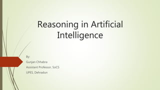 Reasoning in AI | PPTX