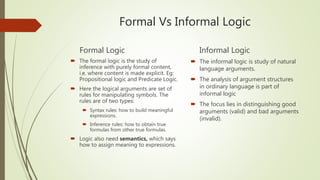 Reasoning in AI | PPTX