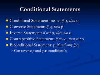 Reasoning In Geometry | PPT