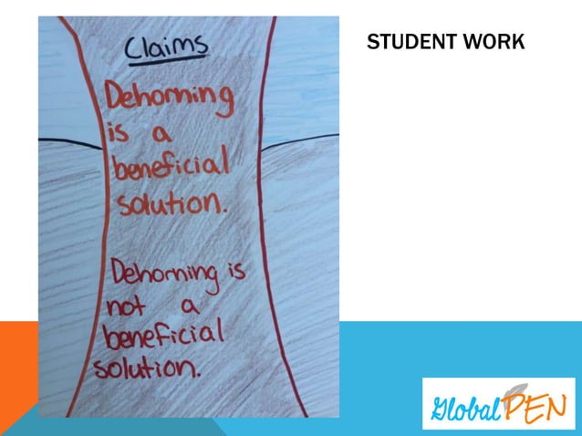Strategies for Teaching Argumentation: Reasoning Tree | PPT