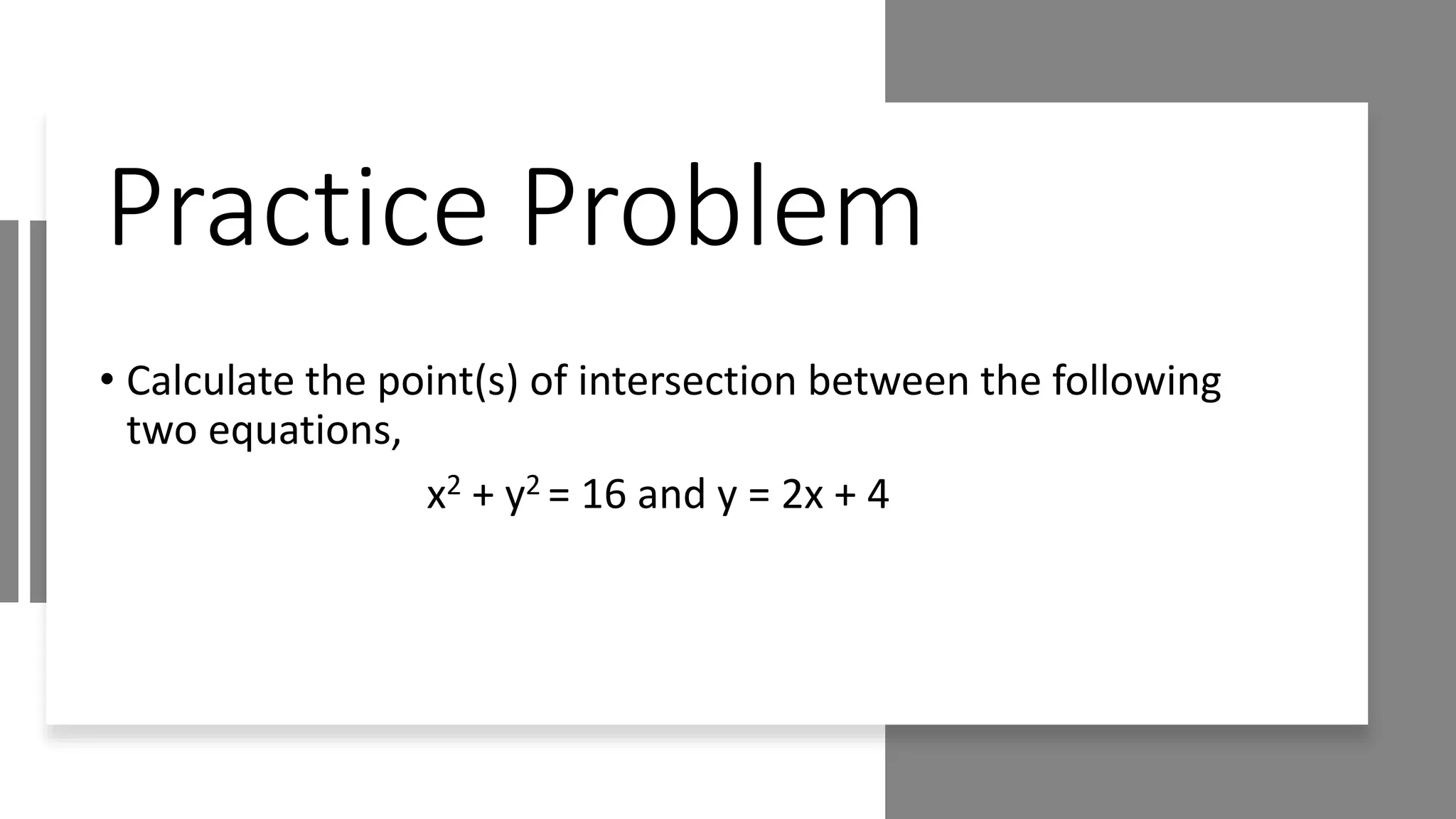 Reasoning with equations and inequalities | PPT