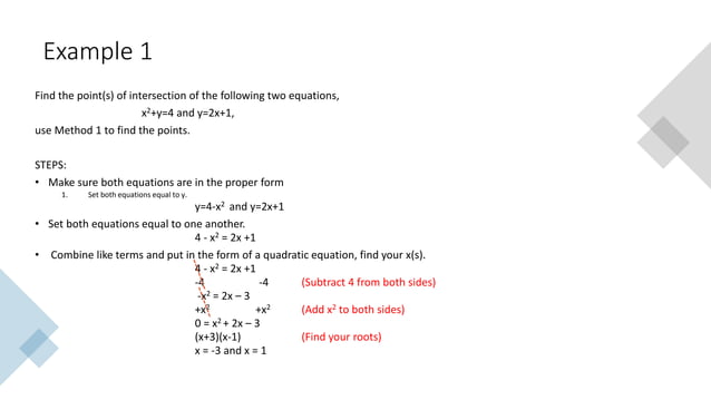 Reasoning with equations and inequalities | PPT