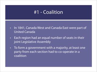 Reasons For Confederation | PDF