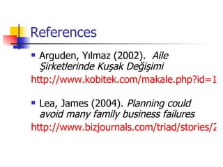 Reasons Of Family Business Failures | PPT | Parenting | Family and ...