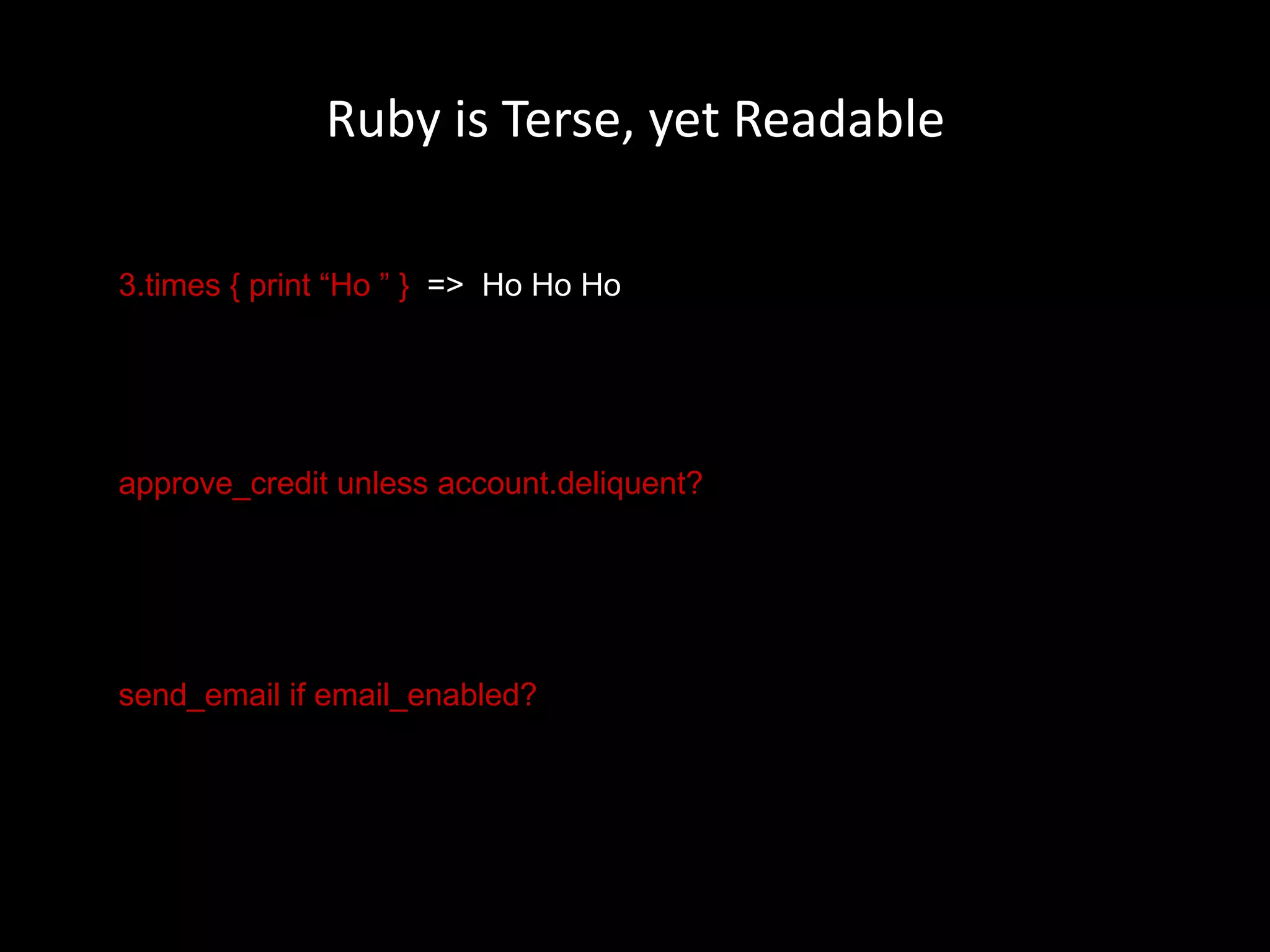 Reasons To Love Ruby | PPTX
