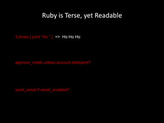 Reasons To Love Ruby | PPTX