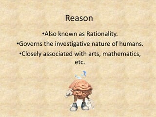 Reasons and emotions | PPTX