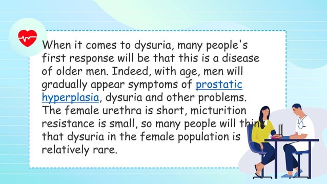 Reasons Behind Female Dysuria | PPT