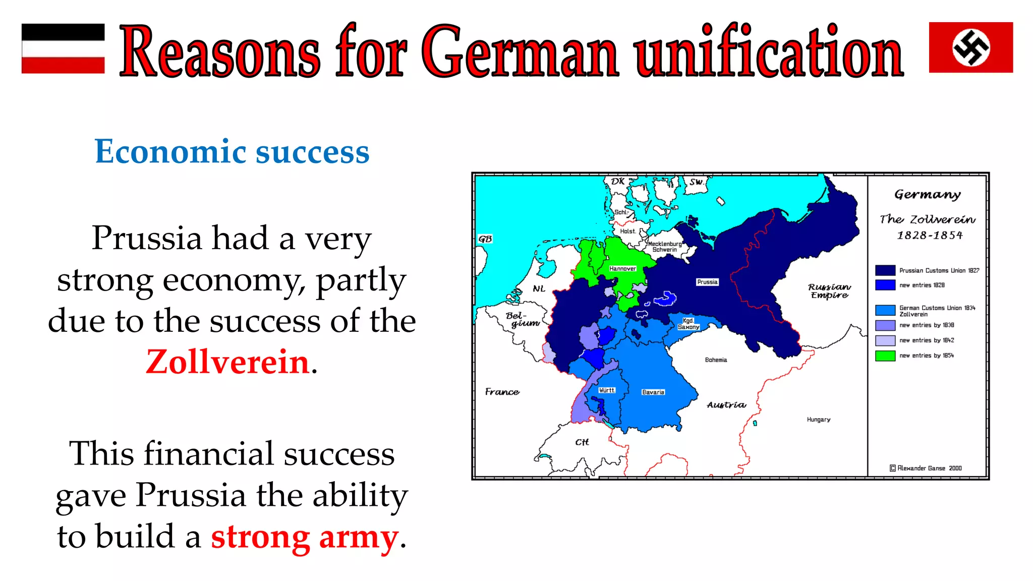 Reasons for german unification prussian military | PPT