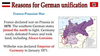 Reasons for german unification prussian military | PPT