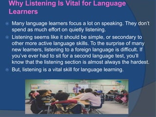 Reasons for listening | PPT