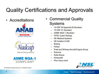 Reasons for Material Qualifications in Metal | PDF