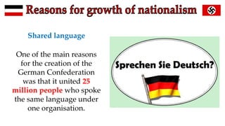 Reasons for the growth of German nationalism cultural factors | PPTX
