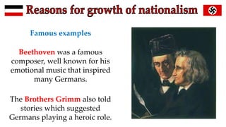 Reasons for the growth of German nationalism cultural factors | PPTX