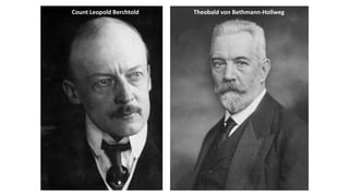 CAMBRIDGE AS HISTORY: THE ORIGINS OF WORLD WAR 1. REASONS FOR THE ...