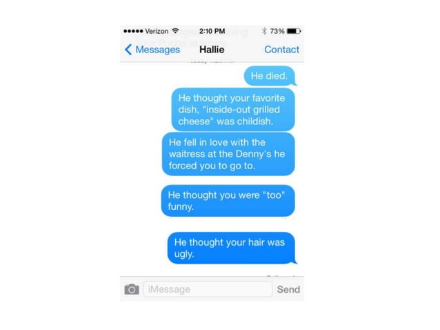 CollegeHumor: Reasons He Didn't Text You Back | PPTX