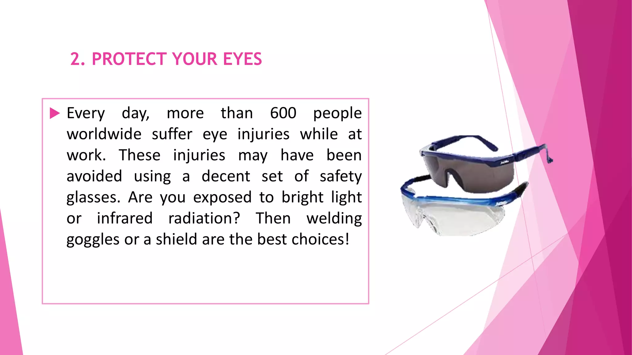 Reasons It's Important You Use PPE in the Workplace.pdf | Eye and ...