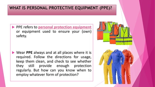 Reasons It's Important You Use PPE in the Workplace.pdf | Eye and ...