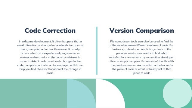Reasons of using document comparison tools | PDF