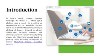Reasons to Choose SharePoint Intranet for Your Organization's Success ...