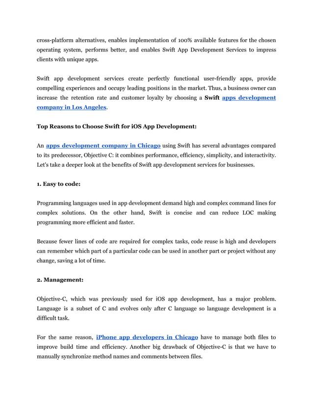 Reasons to Choose Swift for iOS App Development.pdf