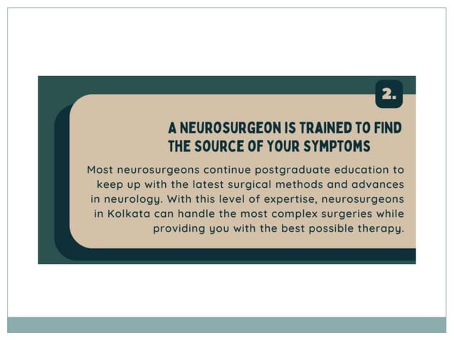 Reasons to go for Neurosurgery - AMRI Hospitals.pptx