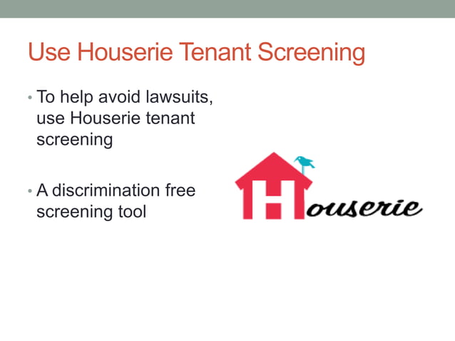 Reasons to hold onto good Tenants | PPT