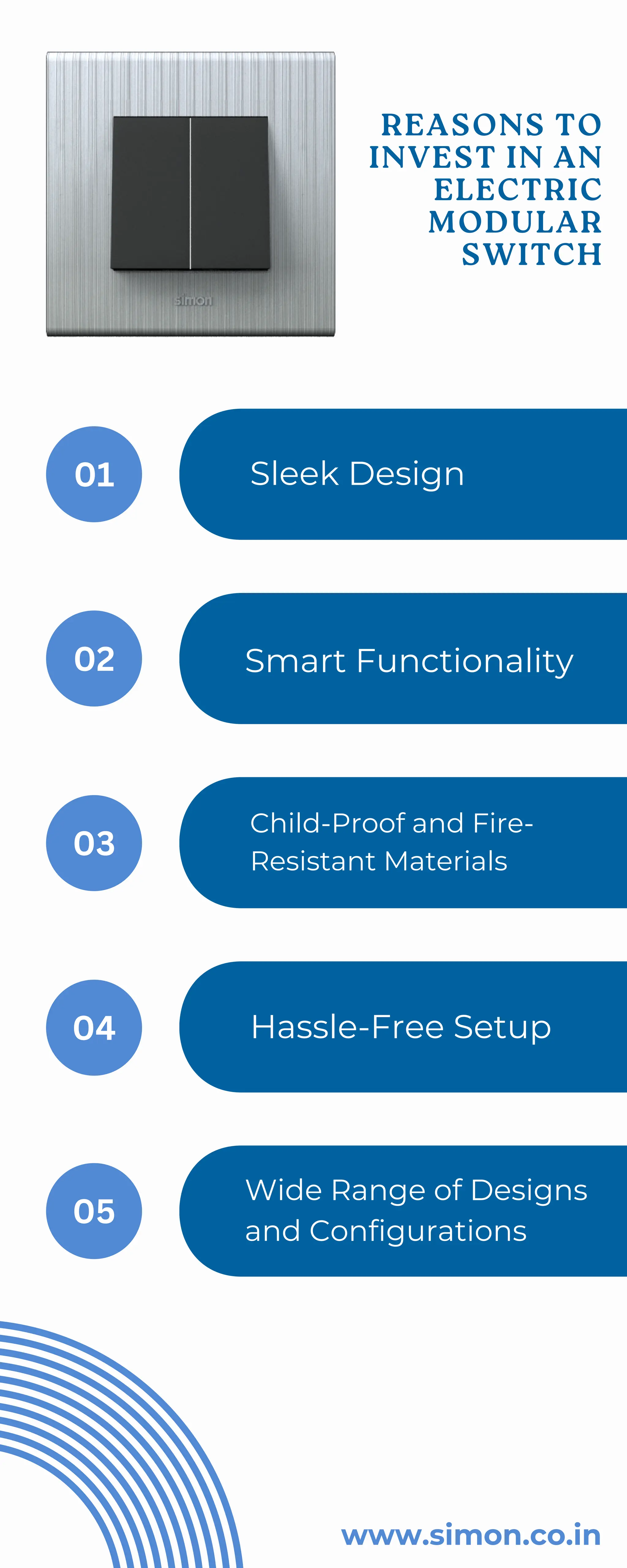 Discover the Latest Electric Modular Switch Designs for Modern Living ...