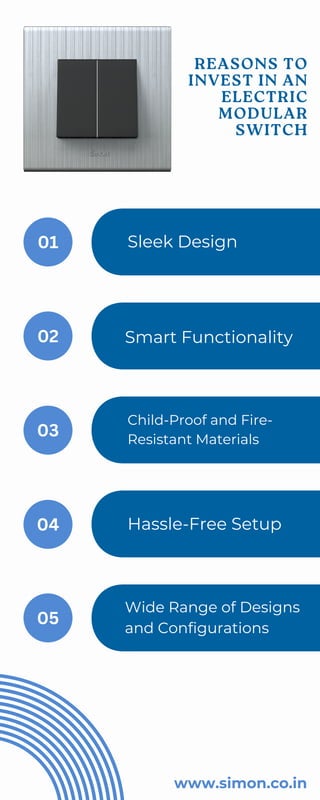 Discover the Latest Electric Modular Switch Designs for Modern Living | PDF