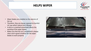 Reasons to Keep Your Car’s Windshield Clean | PPT