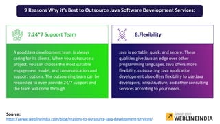 9 Reasons To Outsource Java Software Development Services | PPT