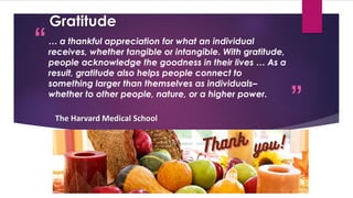 Reasons to practice gratitude | PPT