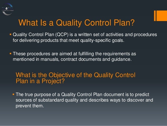 Reasons Why Every Project Needs a Quality Control Plan | PPTX