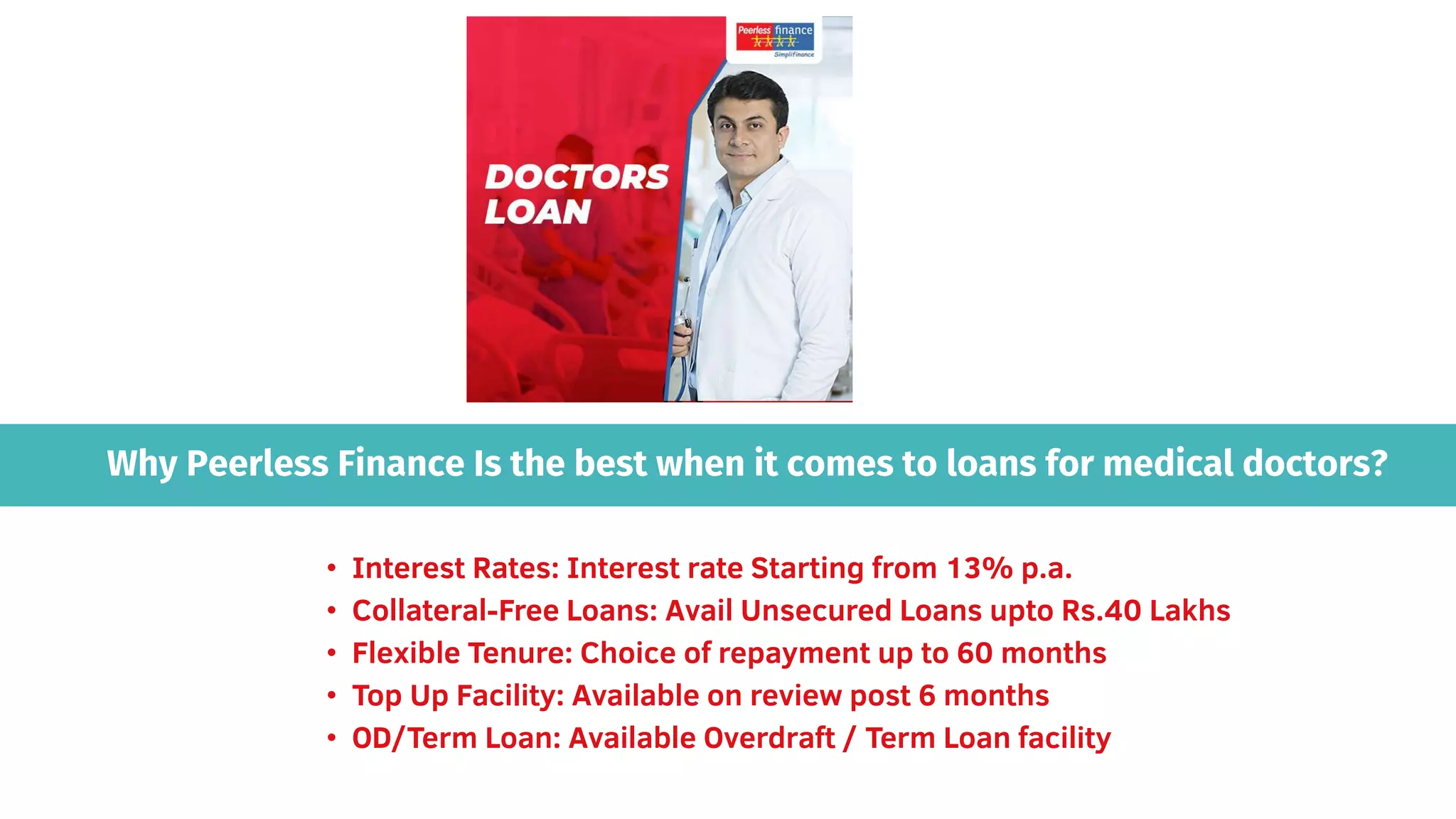 Reasons why medical professionals choose Doctors Loan? | PPTX