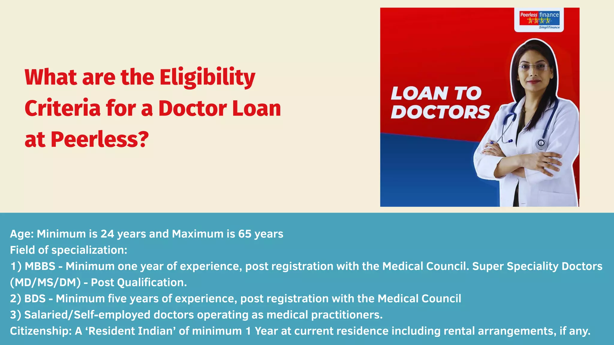 Reasons why medical professionals choose Doctors Loan? | PPTX